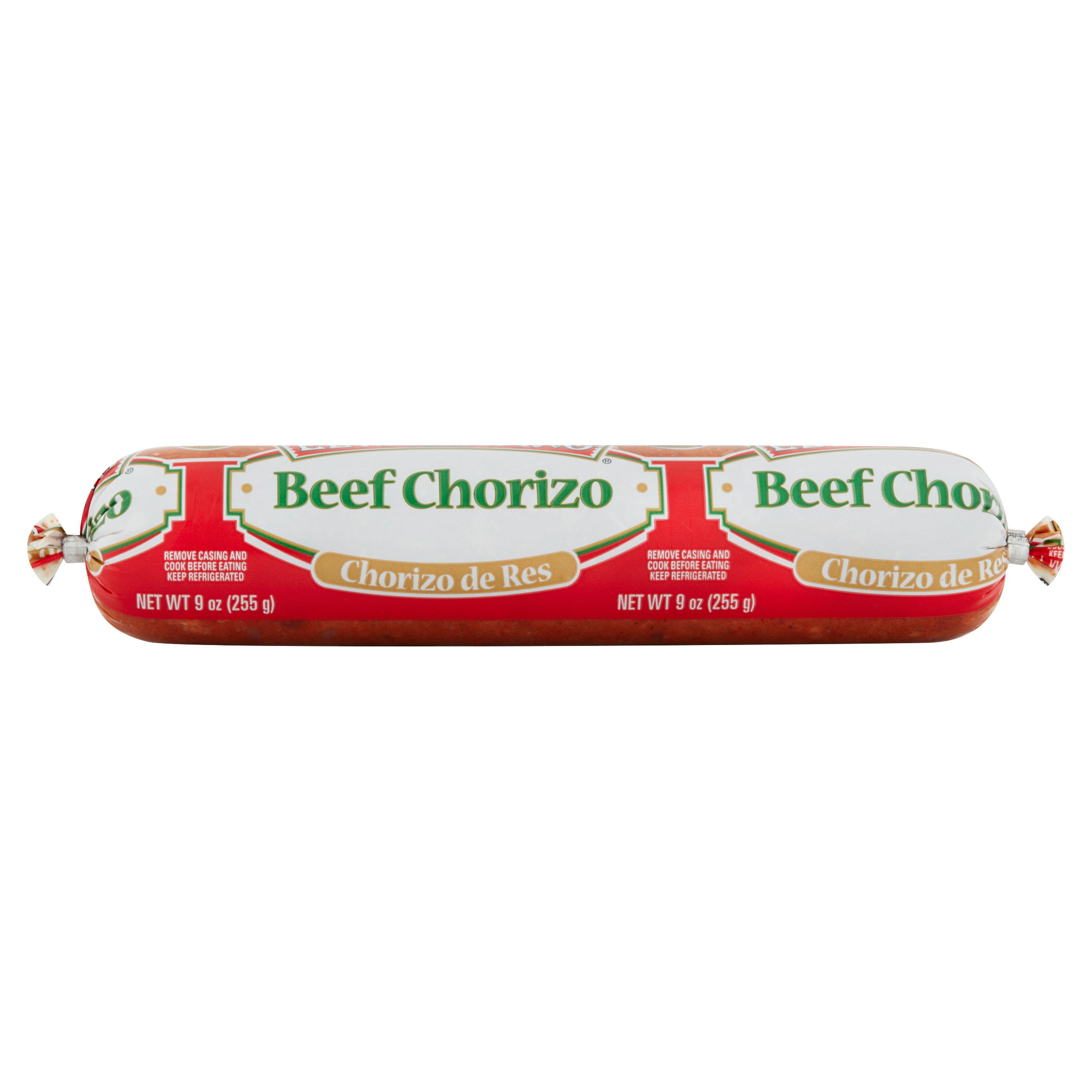 El Mexicano Beef Chorizo, 9 oz Refrigerated - Walmart.com