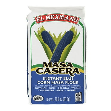 Maseca Blue Instant Corn Masa Flour, 32 oz, Traditional Mexican Dishes ...