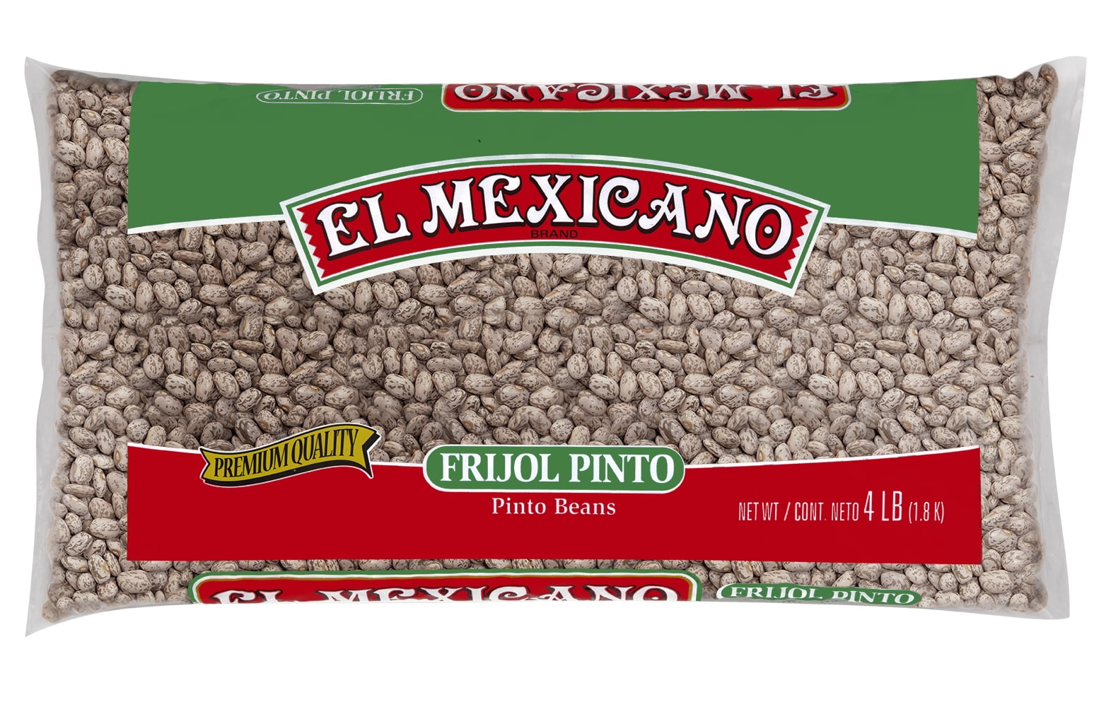 El Mexicano, Pinto Beans, 4 lb - Walmart Business Supplies