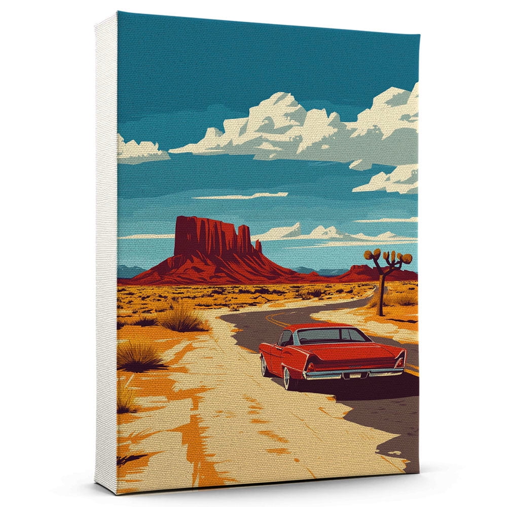 El Mirage Vintage Travel Canvass, Arizona Canvas Wall Art, El Mirage ...