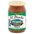 El Pinto Medium Green Chile Sauce 16 oz, Roasted Hatch Valley Green ...