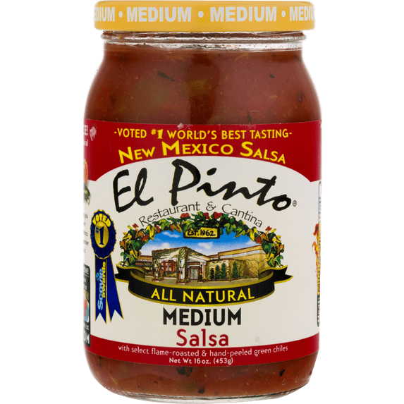El Pinto Medium Salsa, 16 oz - Walmart.com