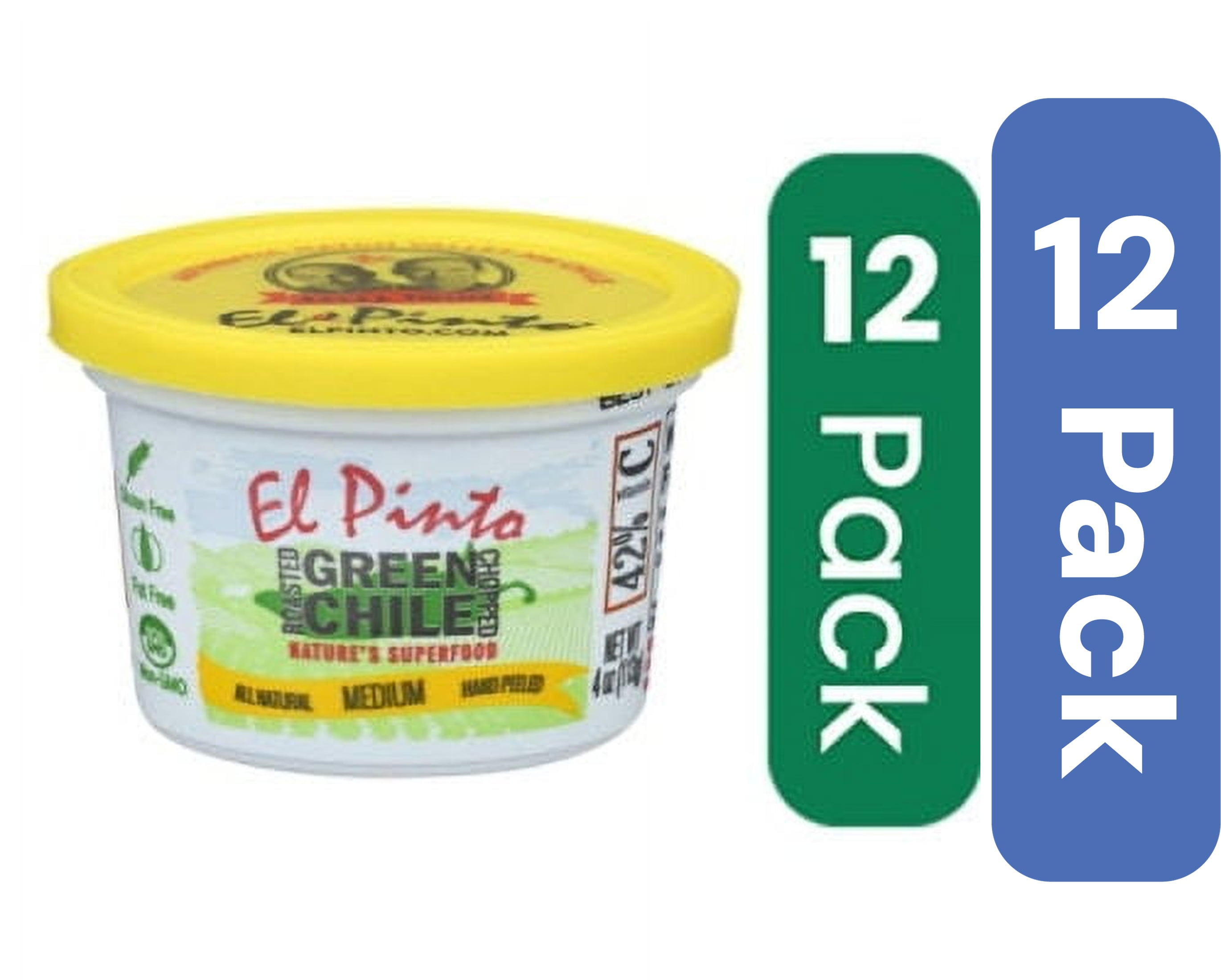 El Pinto Salsa Hatch Chile Single 4 oz (Pack Of 12) - Walmart.com