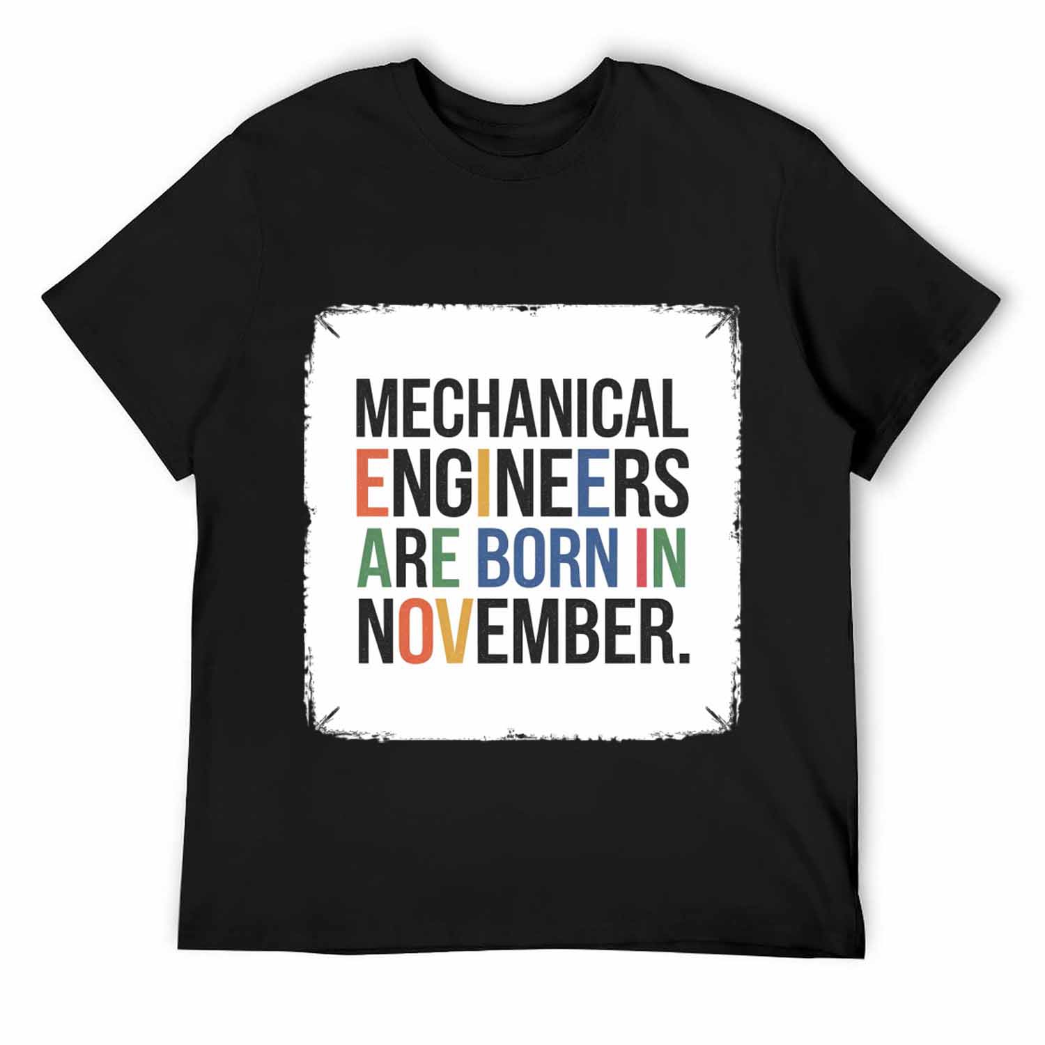 El Salvador Mechanical engineers are born in November.t shirt design ...