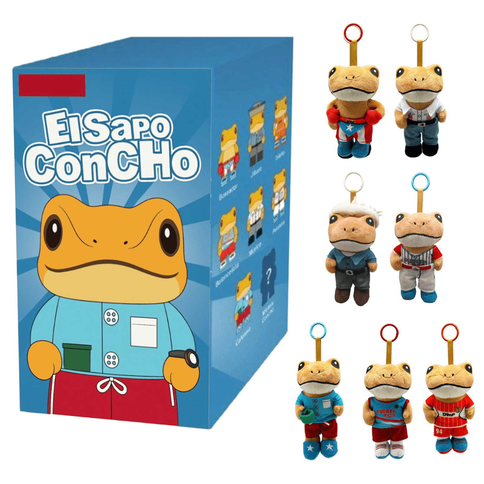 El Sapo Concho Blind Box Plush Dolls 5.9 Inch Soft Plushie Toys Mystery ...
