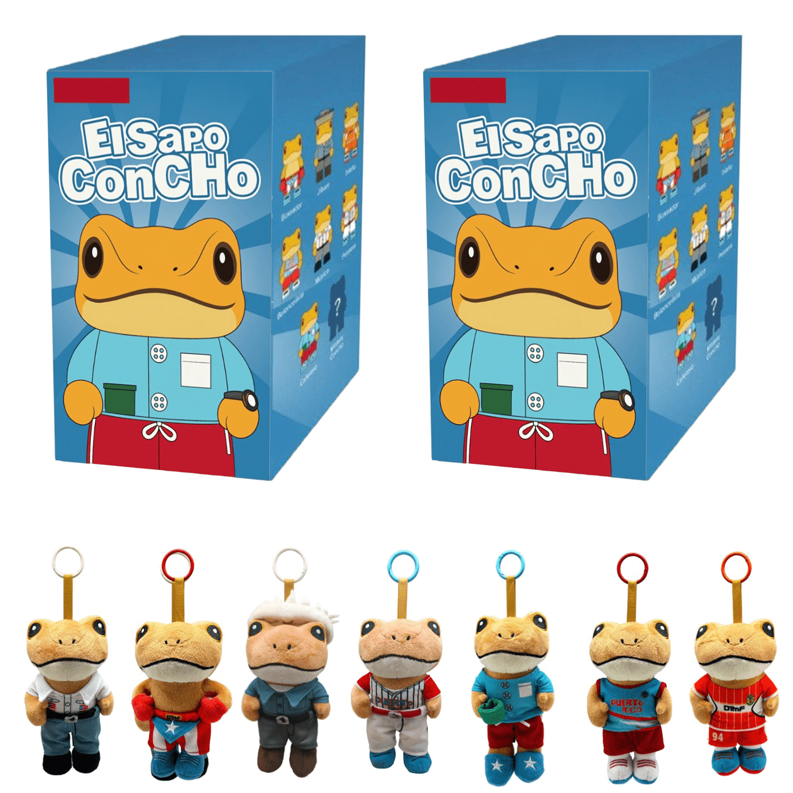El Sapo Concho Blind Box Plush Toys 5.9 Inch Mystery Readom Style ...