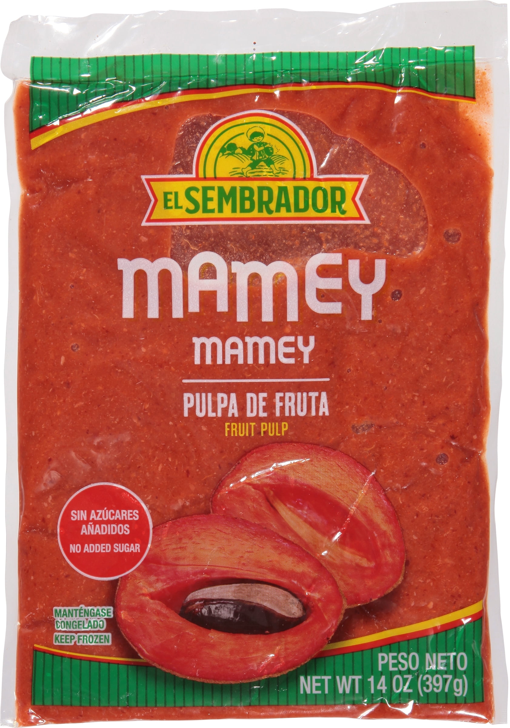 El Sembrador Mamey Fruit Pulp, 14 oz - Walmart.com