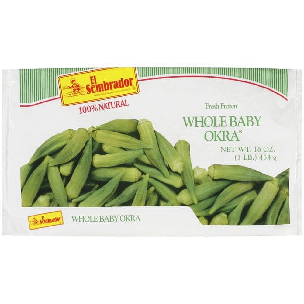 El Sembrador Whole Okra 16oz - Walmart.com