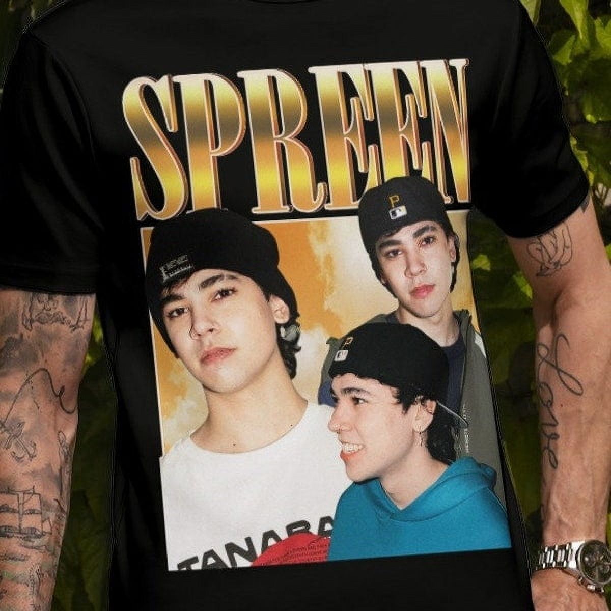 El Spreen Streamer Vintage Retro Unisex T-Shirt | Spreen Youtuber Merch ...