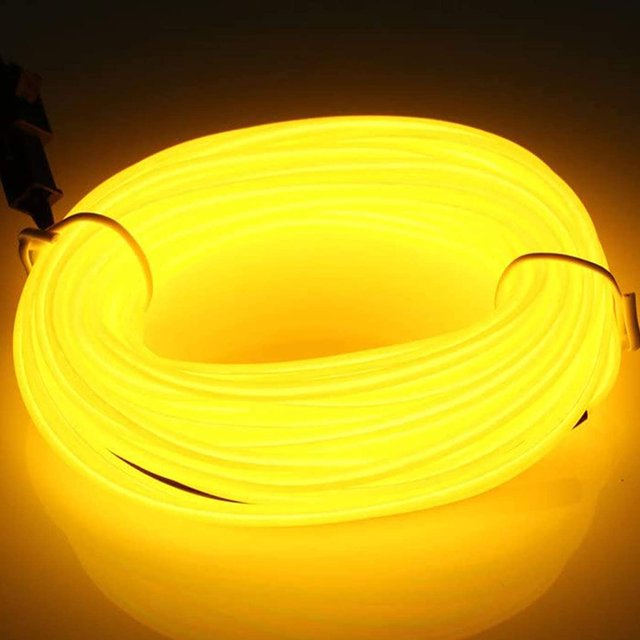 El Wire Light Neon Light Electroluminescence Line with Battery Pack for ...