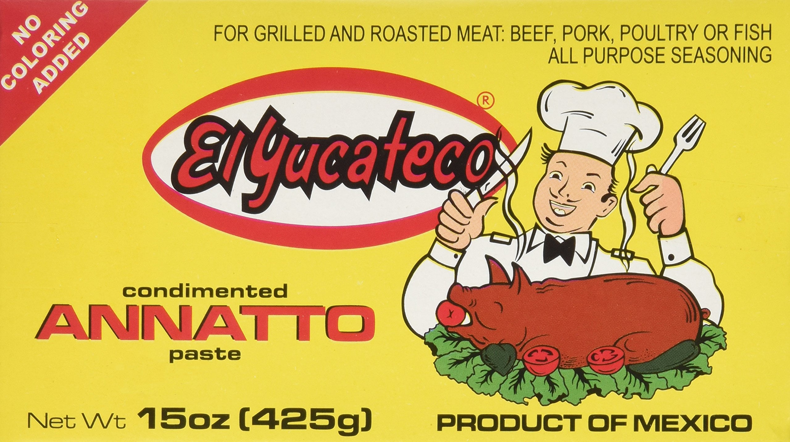 El Yucateco Achiote Red MFF30 Paste, 15 oz. - Walmart.com