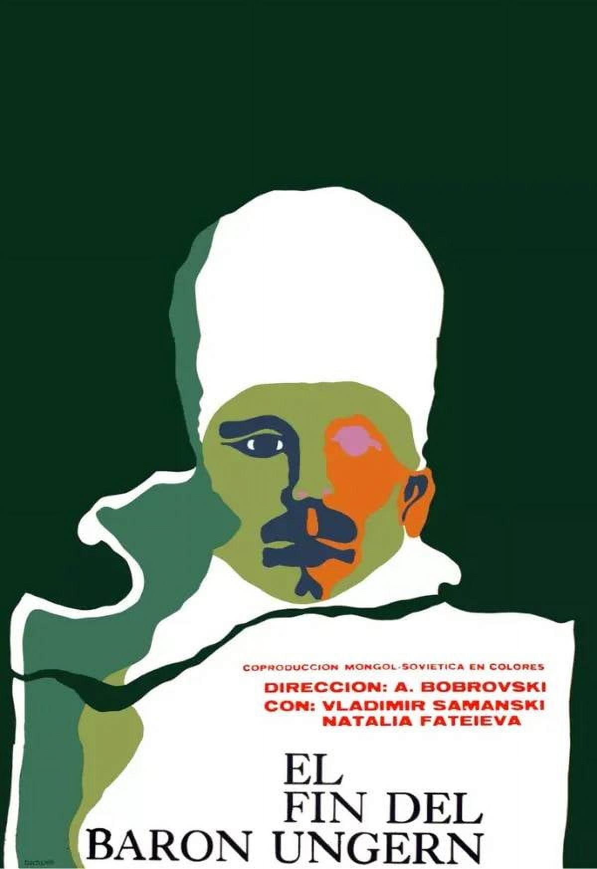 .El fin del baron ungern.turban.movie.POSTER.Decoration.Fine Graphic ...