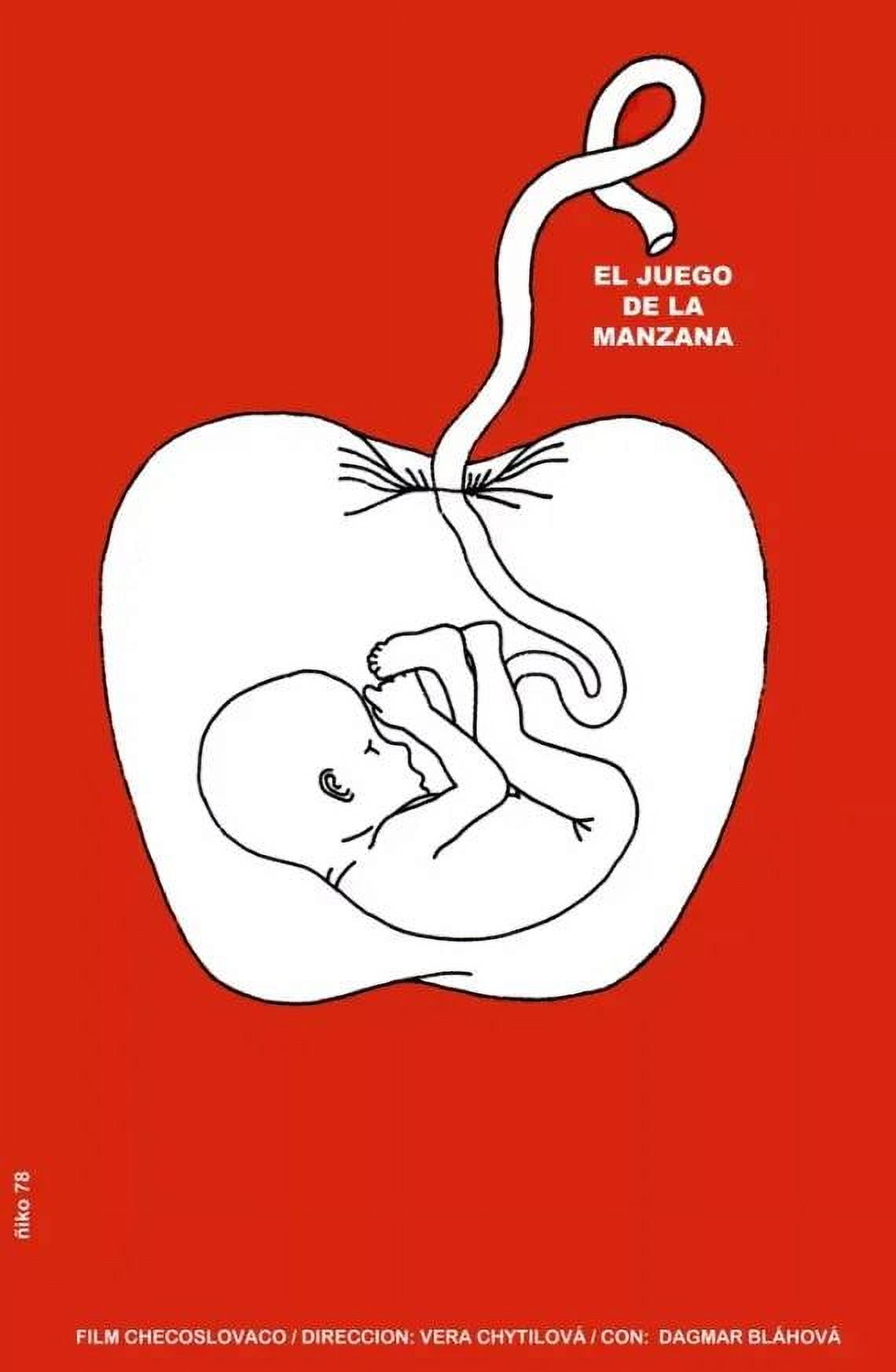 .El juego de la manzana.baby.womb.movie.POSTER.Decoration.Fine Graphic ...