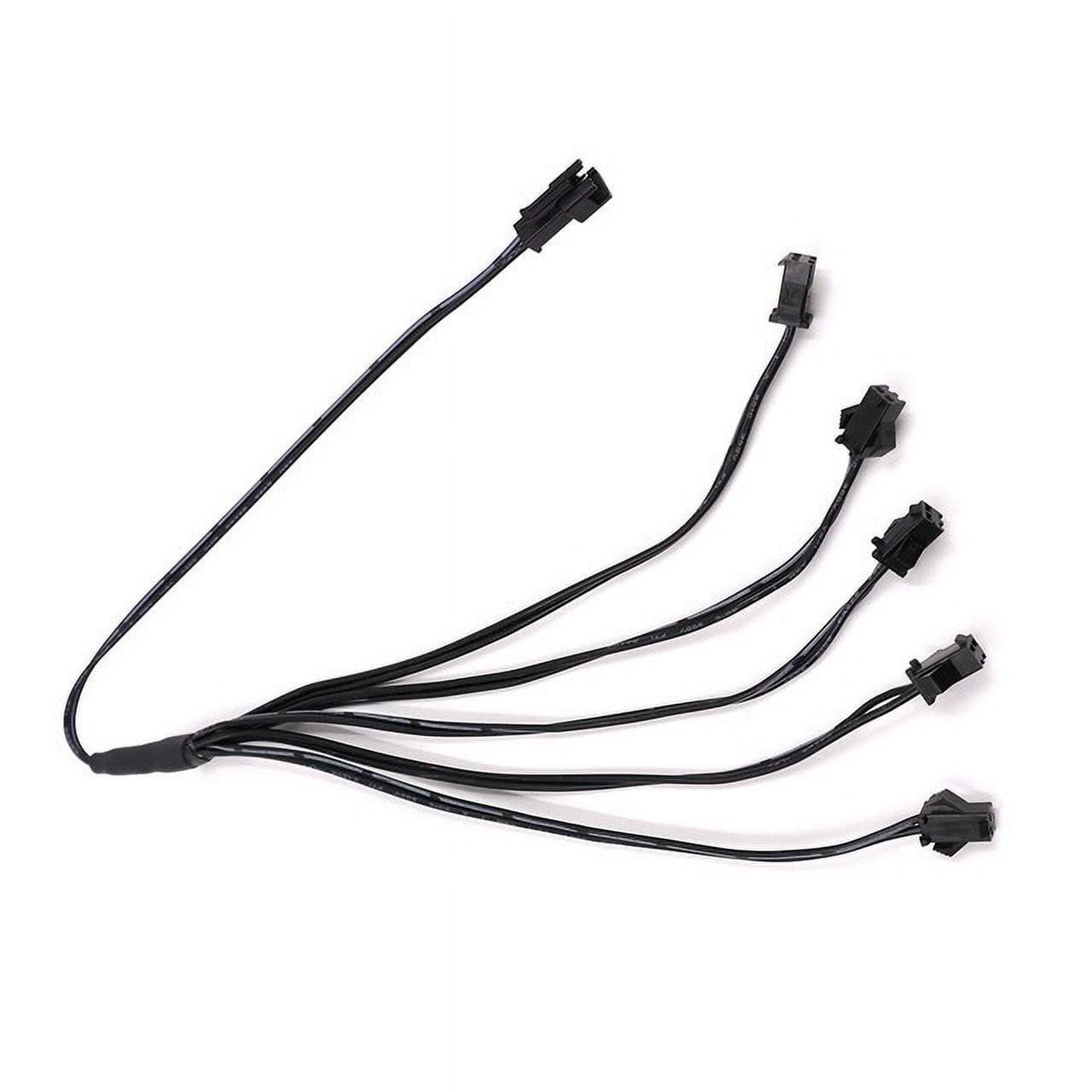 El wire splitter connectors cable 1 to 2/3/4/5 way led neon light ...