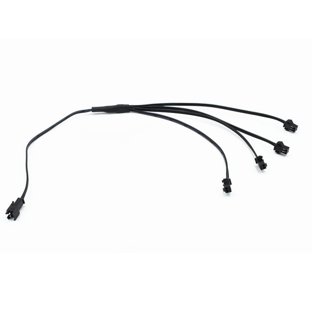 El wire splitter connectors cable 1 to 2/3/4/5 way led neon light ...
