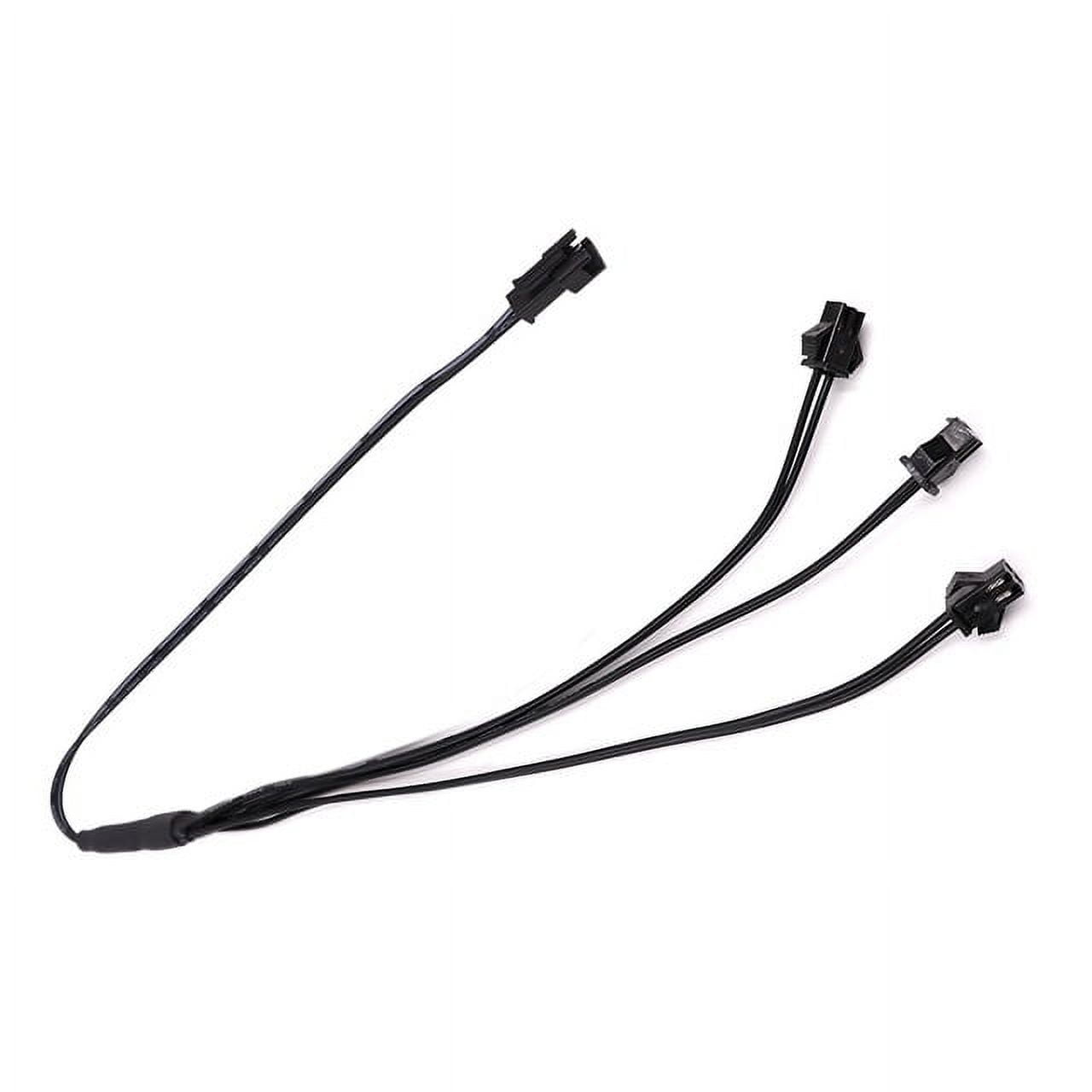 El wire splitter connectors cable 1 to 2/3/4/5 way led neon light ...