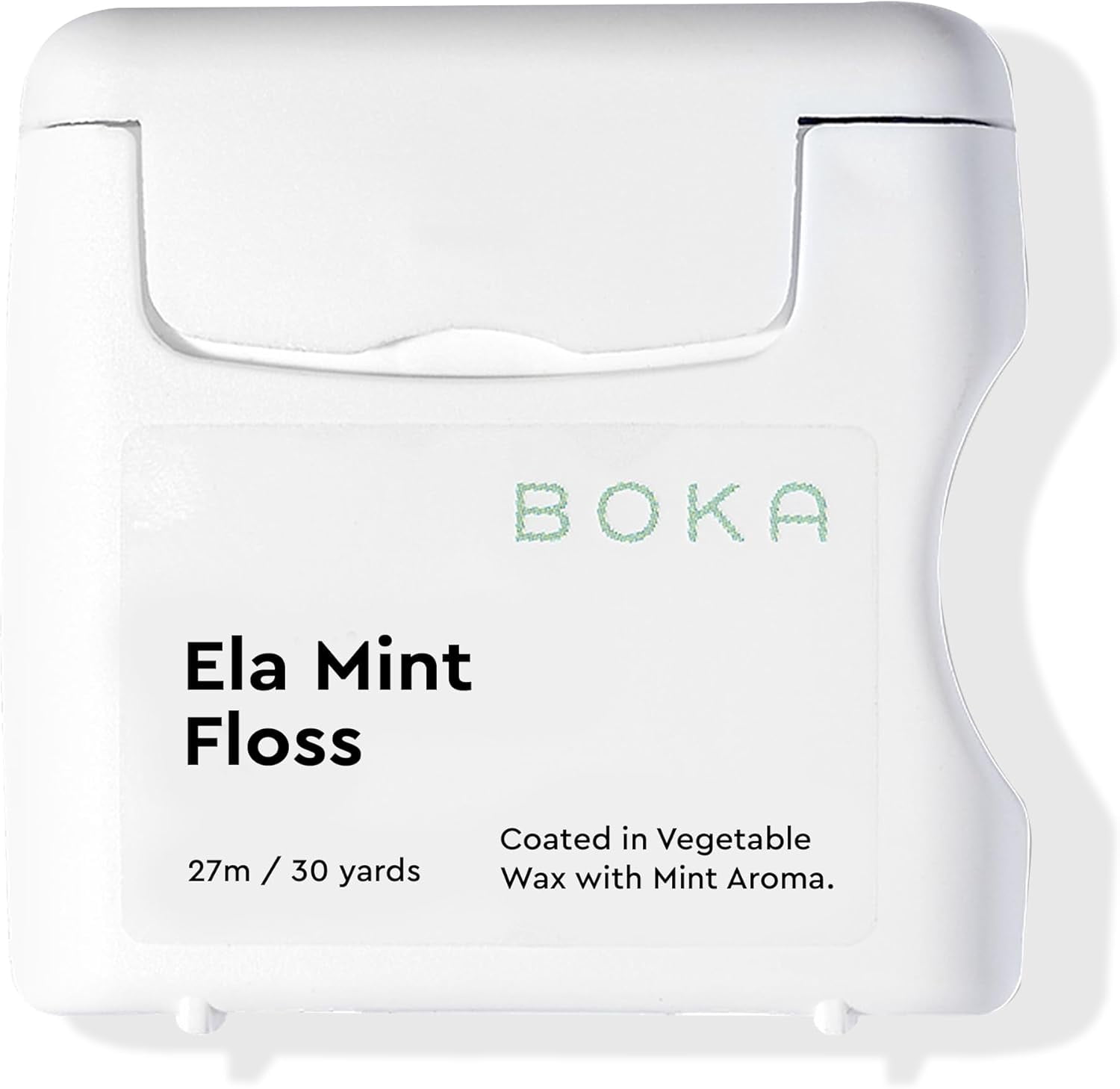 Ela Mint Expandable Woven Dental Floss, Made from Plant-Based Vegetable ...