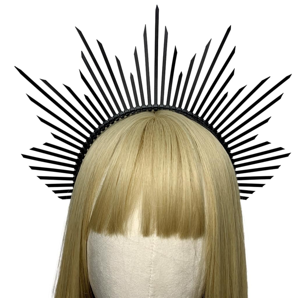 Elaborate Quality Spiked Tiaras Hair Hoop Spikes Crown Decorative ...