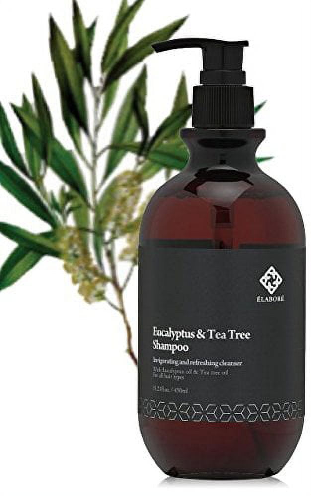 Elabore Eucalyptus & Tea Tree Shampoo & Treatment Set (15.21 fl.oz ...