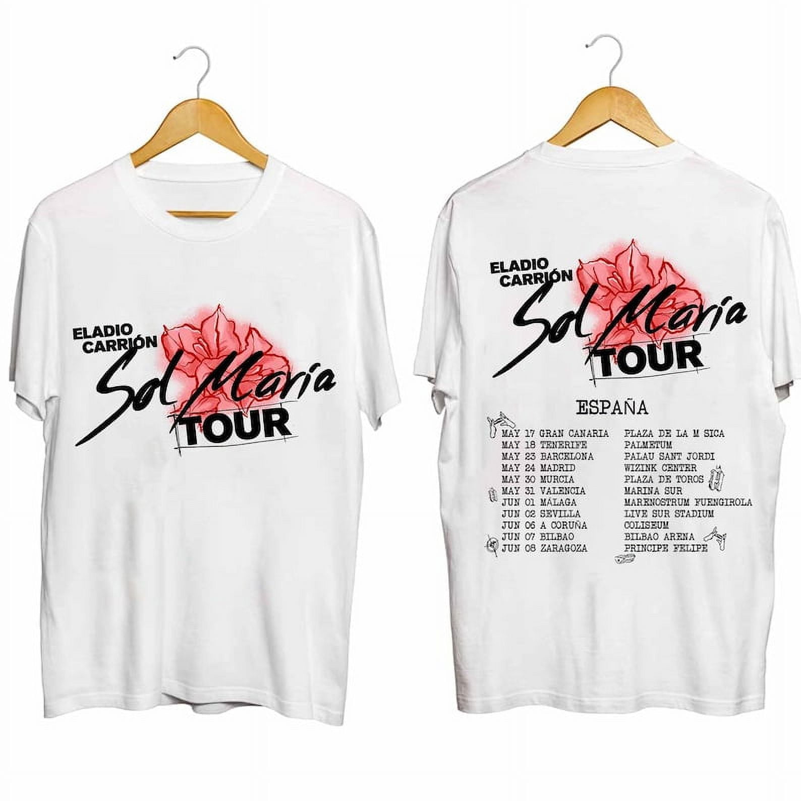 Eladio Carrion - 2024 Sol Maria Tour Shirt, Eladio Carrion Fan Shirt ...