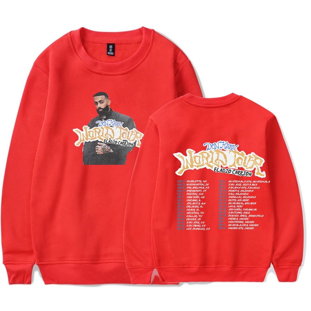 Eladio Carrion DON KBRN World Tour 2025 Merch Unisex Long Sleeve ...
