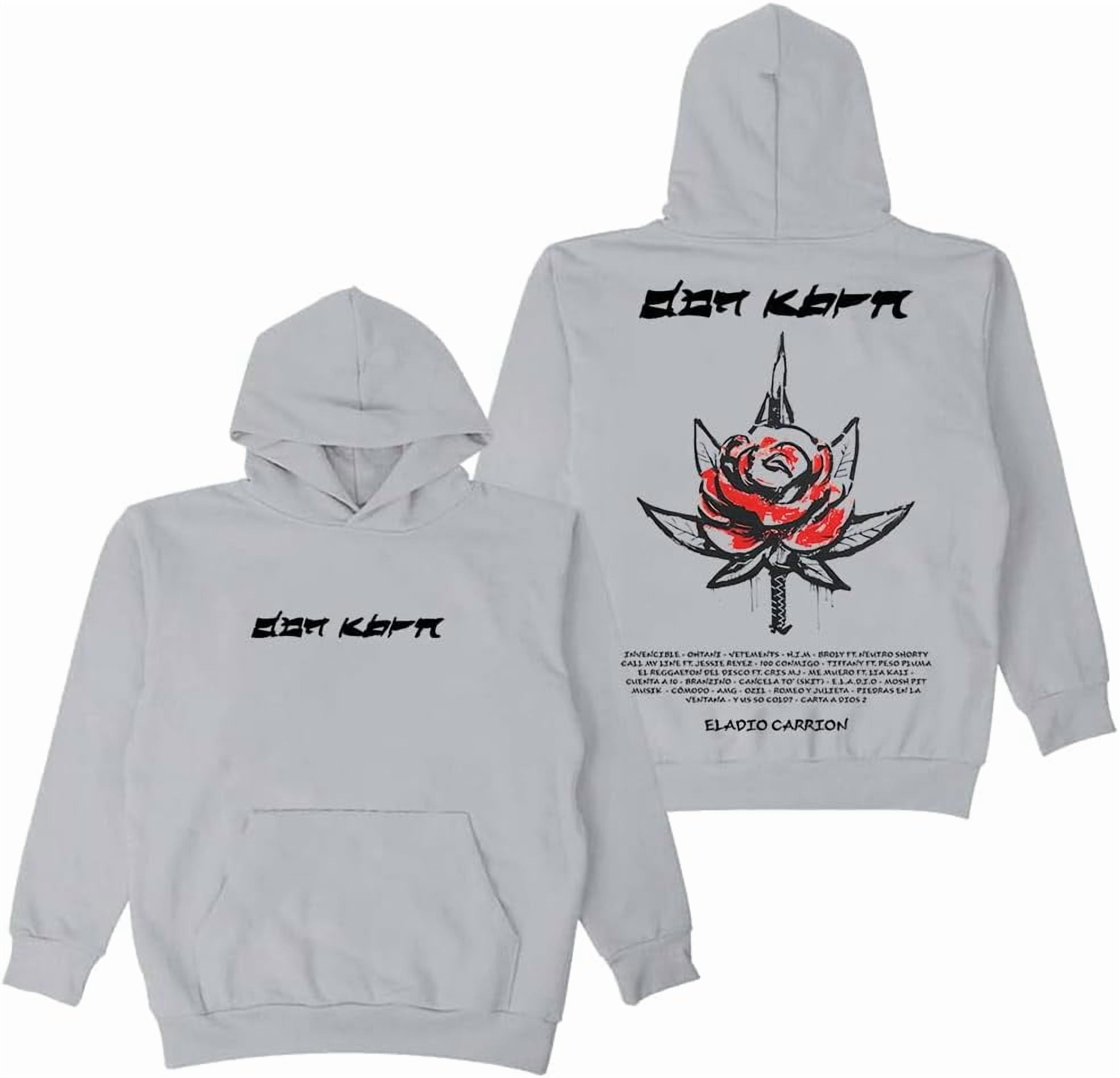 Eladio Carrion Don Kbrn Album 2025 Tour Merch Unisex Streetwear Long ...