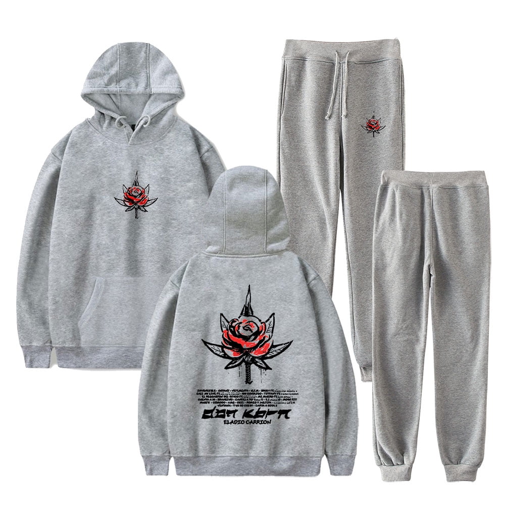Eladio Carrion Don Kbrn Merch Hoodies Jogger Pants Set Unisex HipHop ...