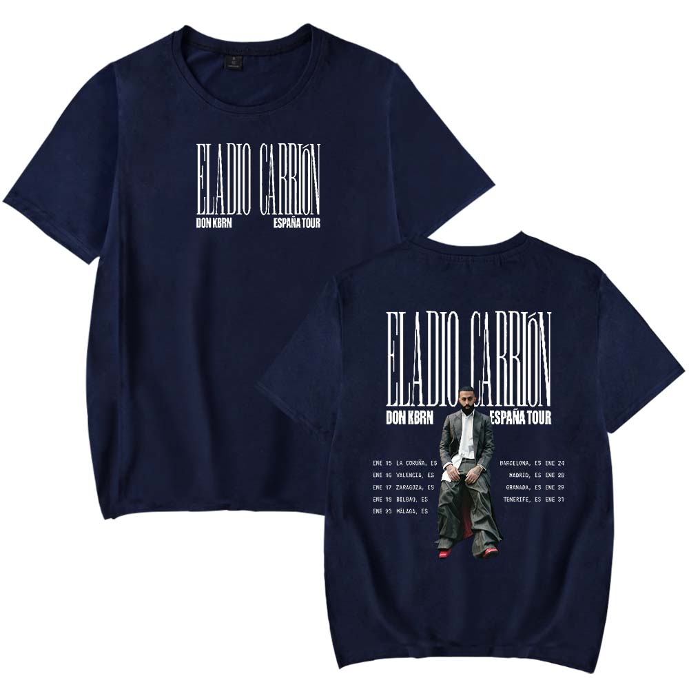 Eladio Carrion Don Kbrn Tour 2026 T-Shirt Women Men Casual Crewneck ...