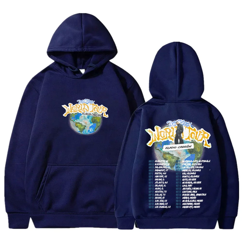 Eladio Carrion Don Kbrn Tour Merch Hoodies Long Sleeve Streetwear ...