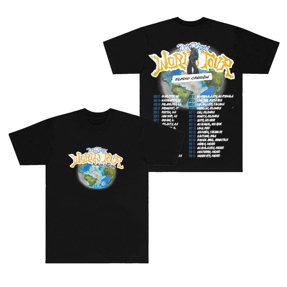 Eladio Carrion Don Kbrn Tour Merch T-Shirts Cosplay Unisex HipHop ...