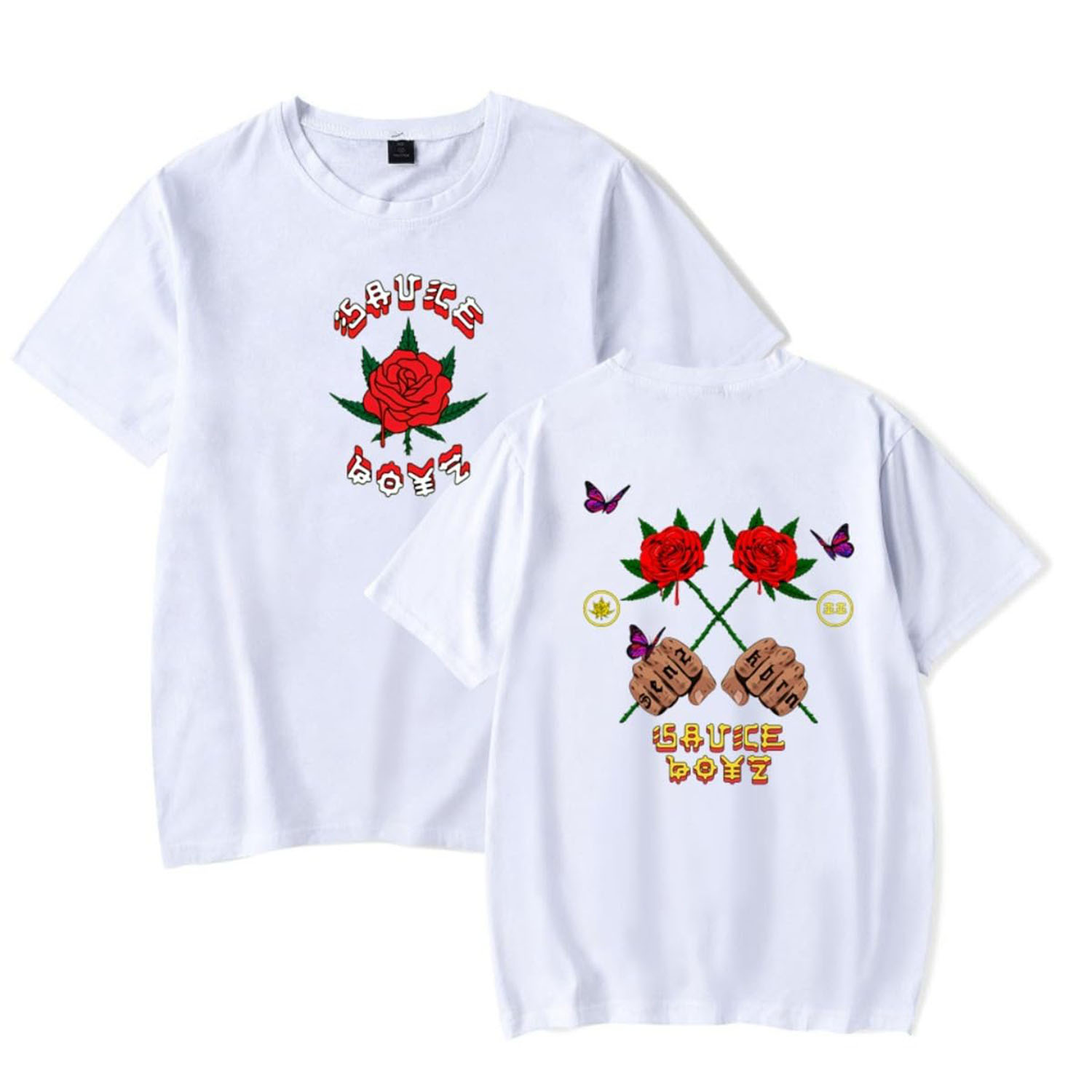 Eladio Carrion Logo Printed Short Sleeve T-Shirt for Men & Women - Cool ...