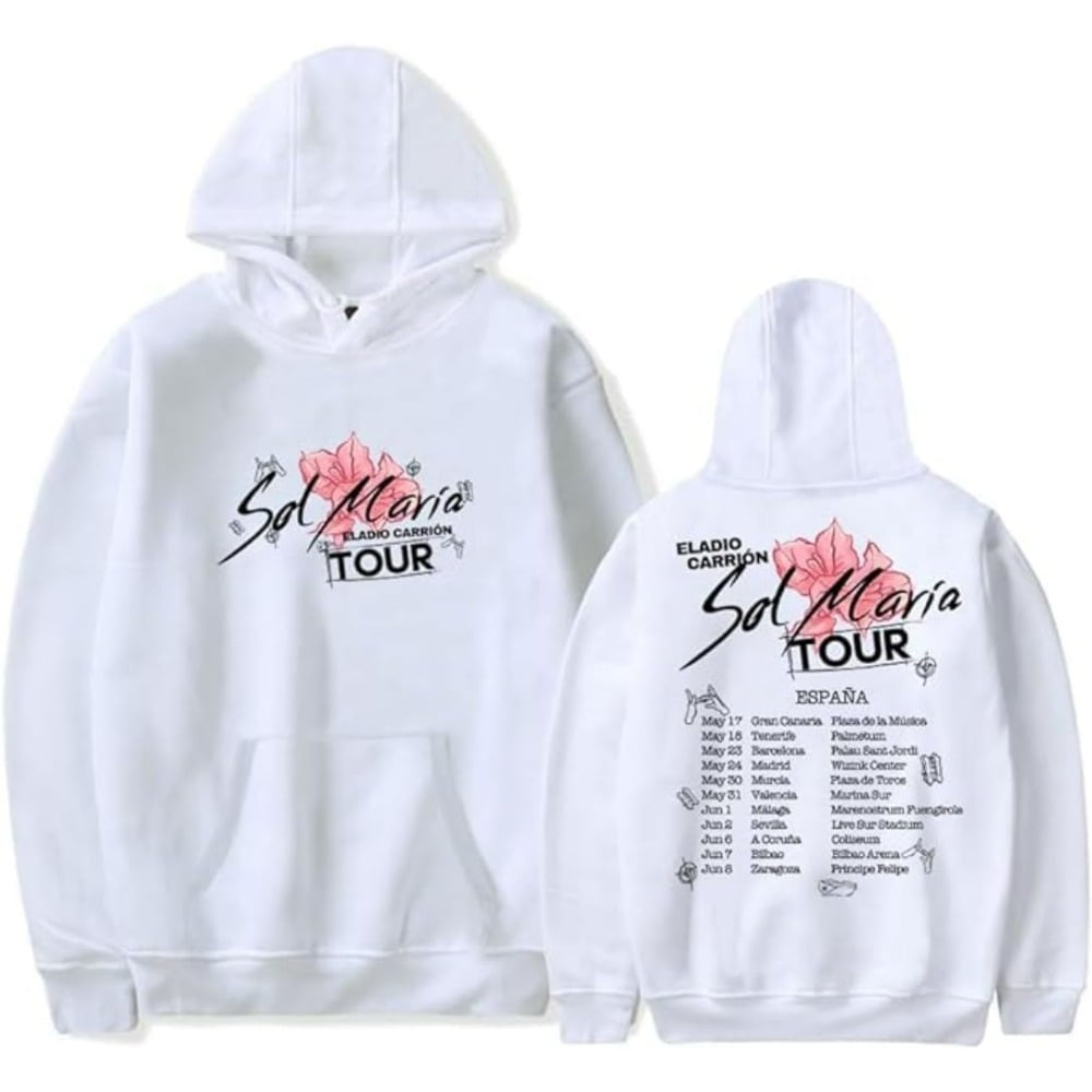 Eladio Carrion Sol Maria Tour 2024 Printed Hoodie Unisex Hooded ...