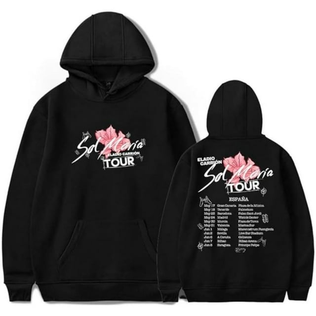 Eladio Carrion Sol Maria Tour 2024 Printed Hoodie Unisex Hooded ...