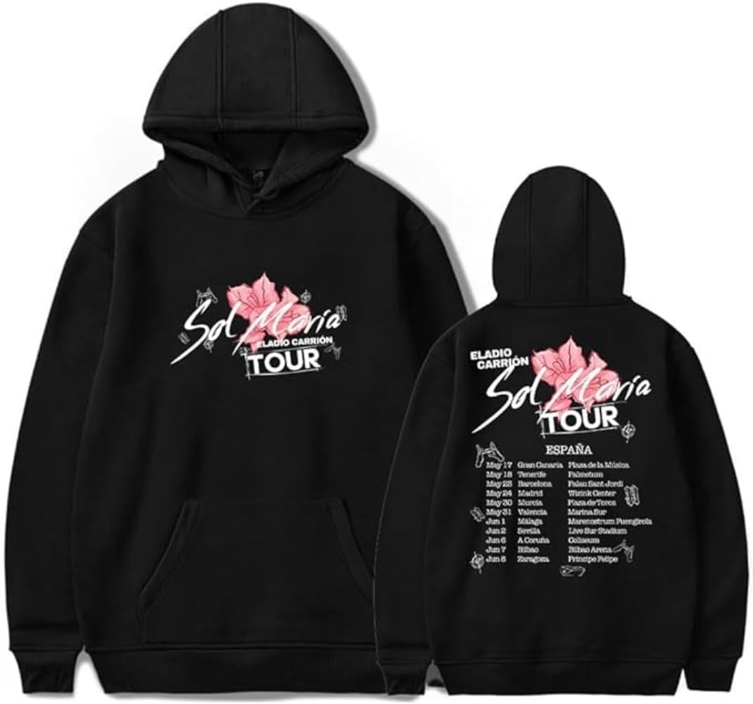 Eladio Carrion Sol Maria Tour Hoodie Eladio Carrion Merch Men's And ...