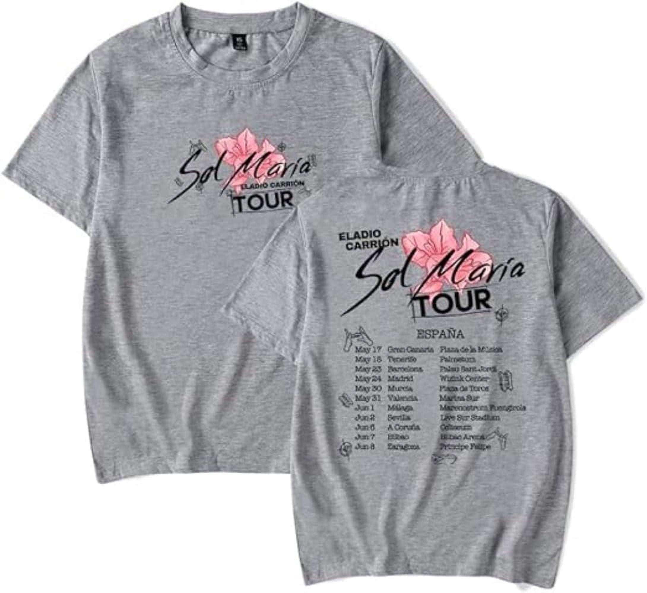 Eladio Carrion Sol Maria Tour T-Shirt Eladio Carrion Merch Women Men ...