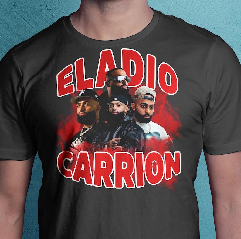Eladio Carrion T Shirt Instant Download - Eladio Carrion Fan Tshirt ...