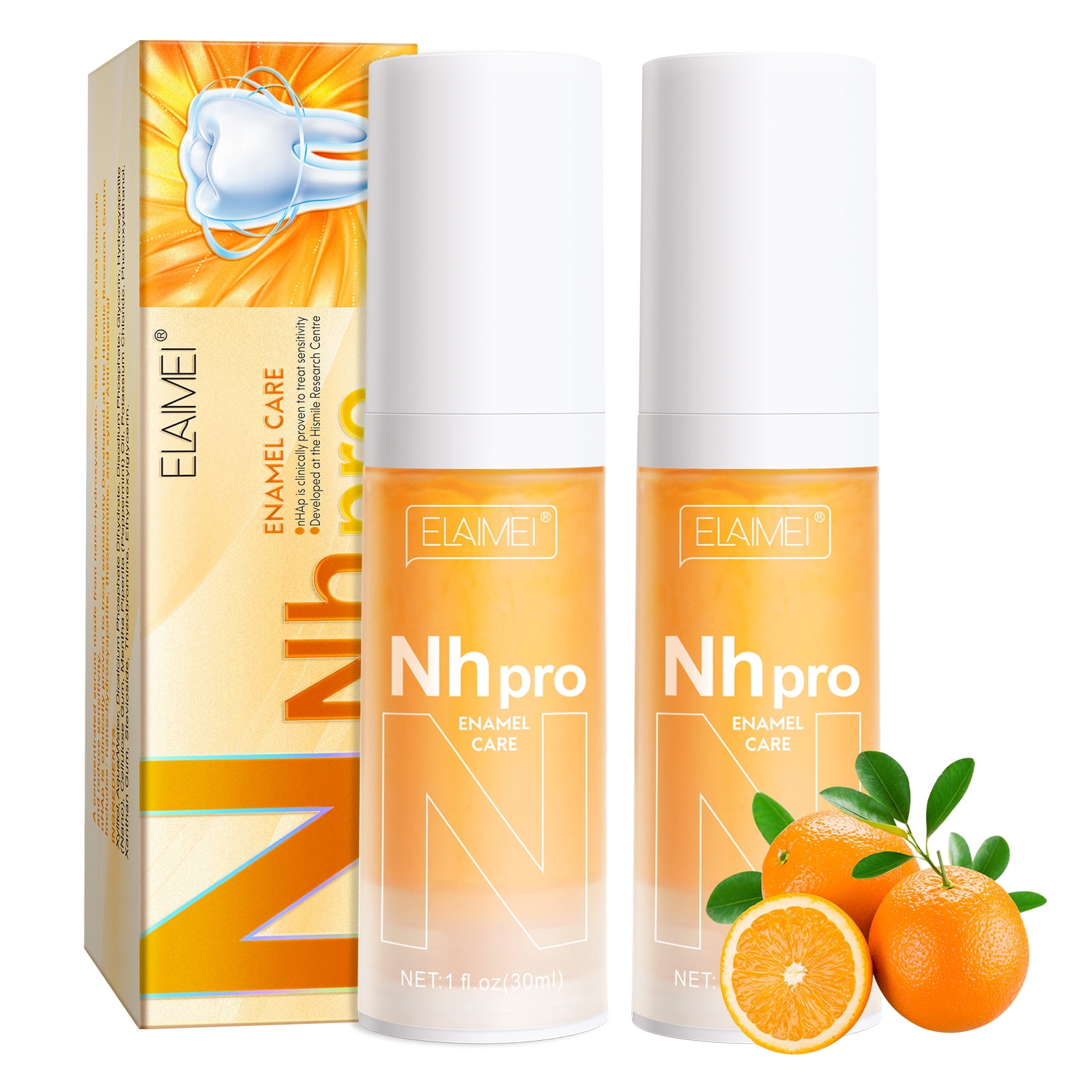 Elaimei Orange Toothpaste for Protect Gums & Anti-allergic-Toothpaste ...