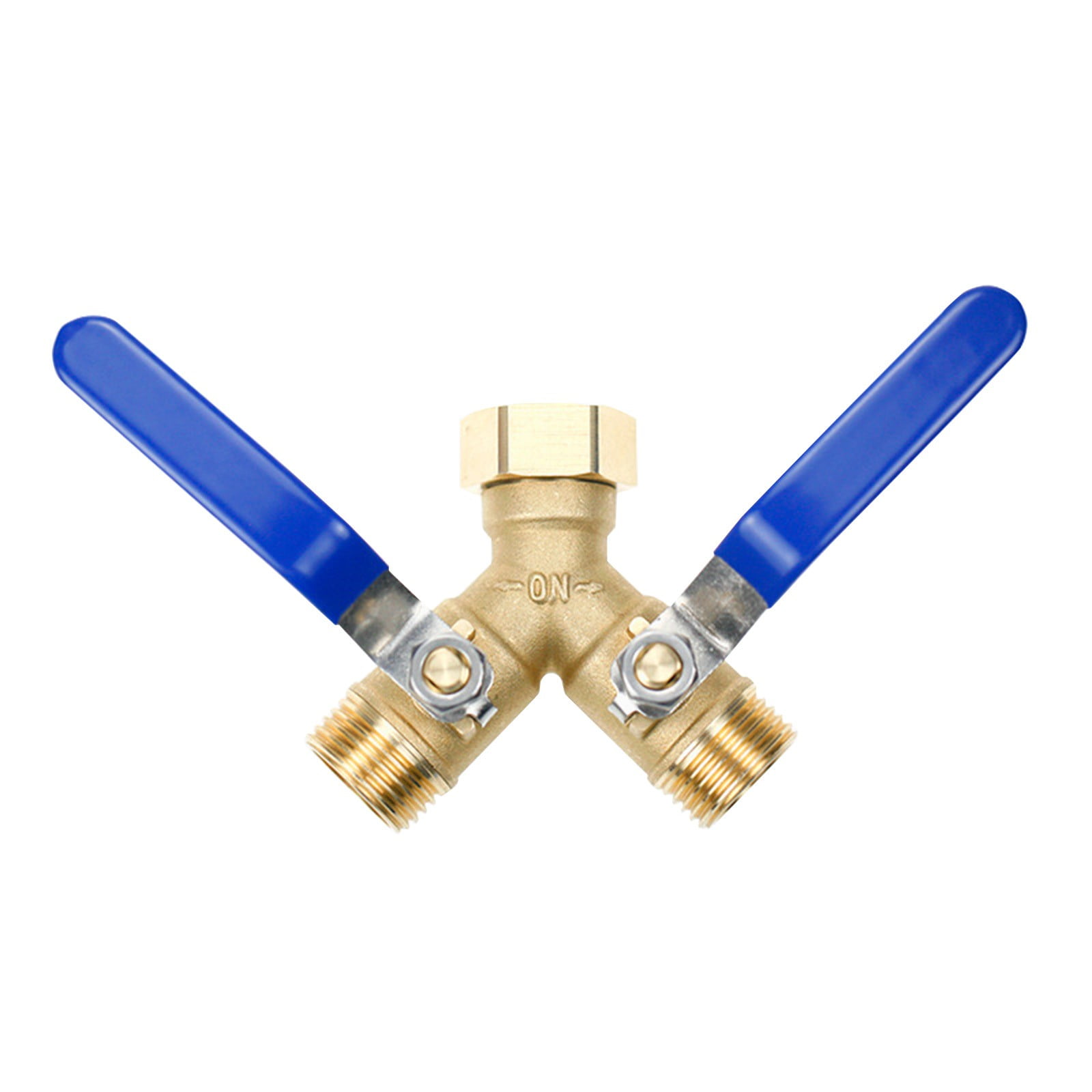 Elainilye 2 Way Inlet Hose Dispenser, Y-Valve Hose Splitter, Garden ...