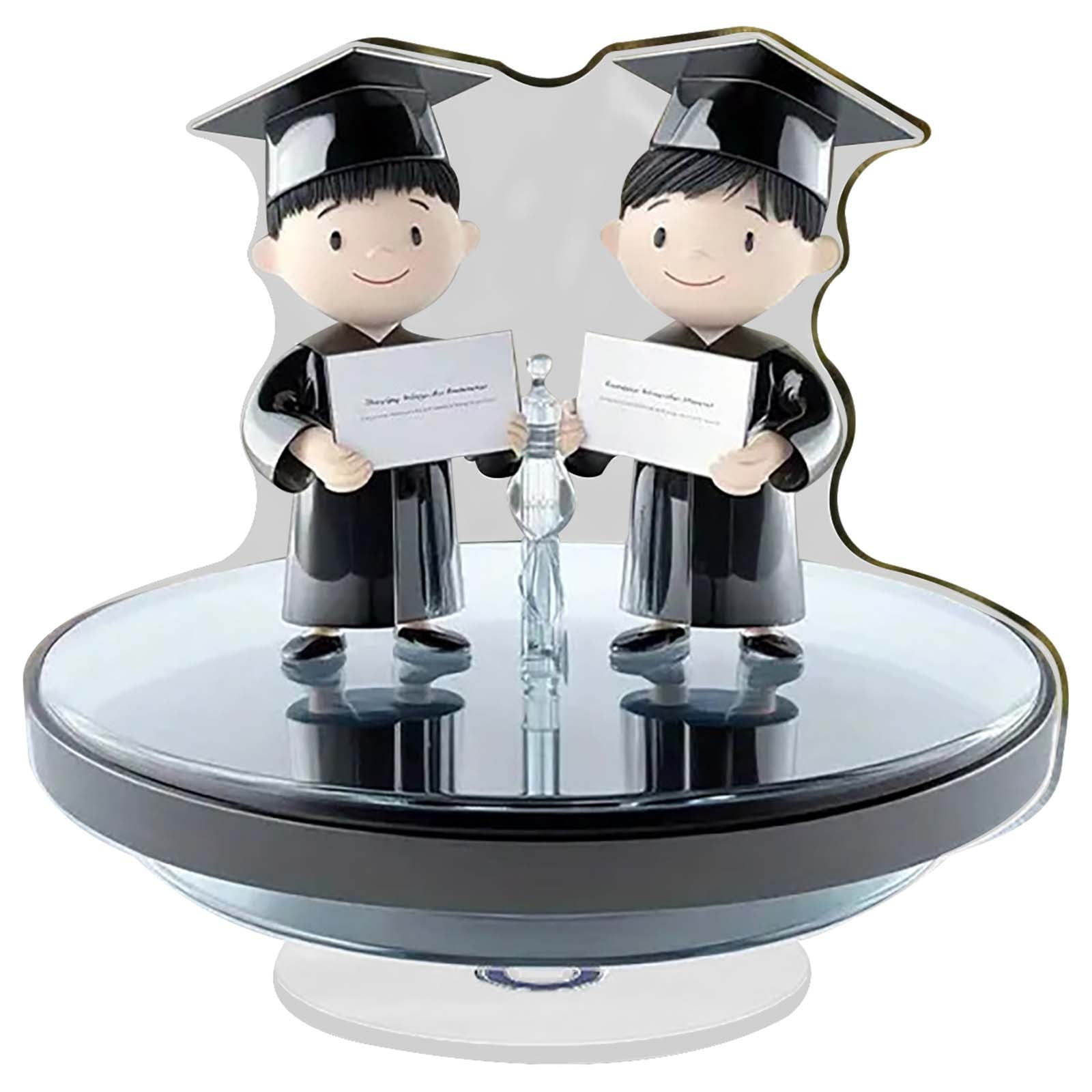 Elainilye 2025 Graduation Decorations, 2D Acrylic Table Centerpieces ...