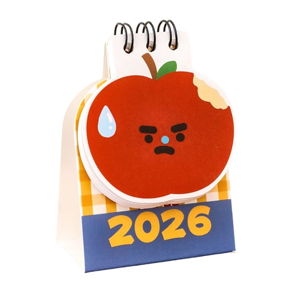 Elainilye 2026 Mini Desk Calendar, Cute Small Monthly Tabletop Planner ...