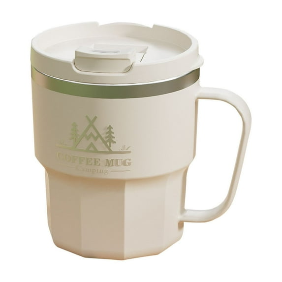 Elainilye 304 Stainless Steel Double Wall Insulated Mug, Thermal Coffee ...