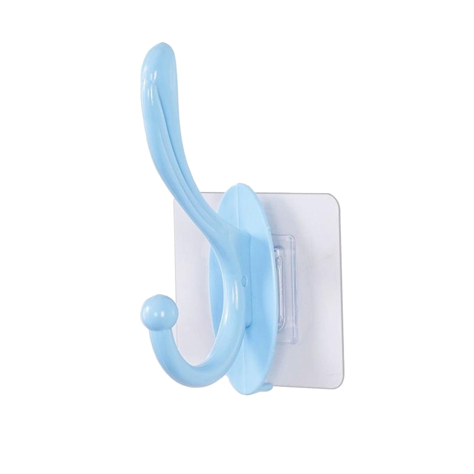 Elainilye Adhesive Mount Plastic Hooks, No Drill Wall Hanging Hardware ...