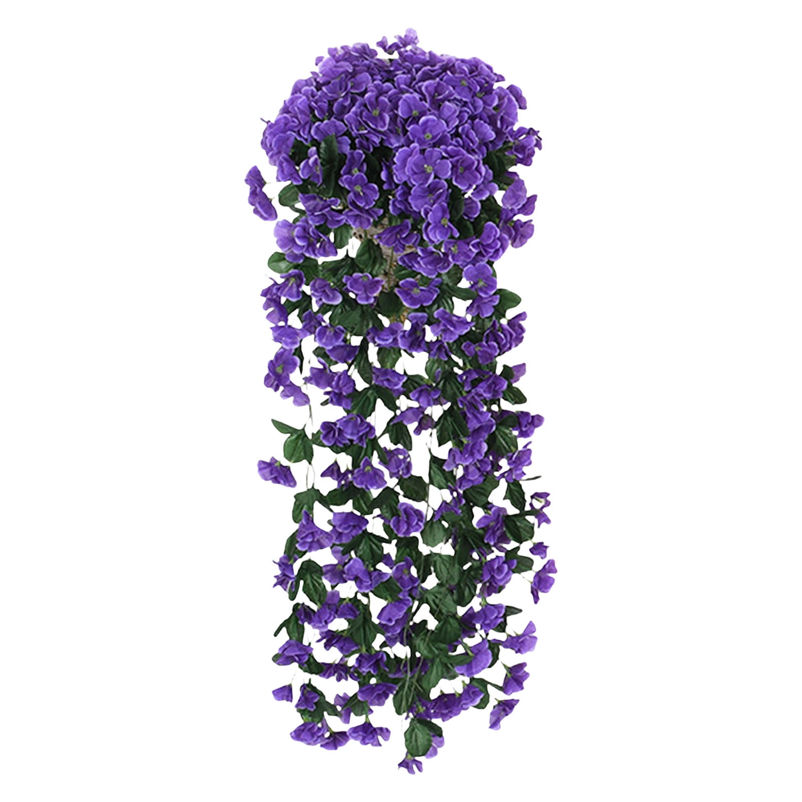 Elainilye Artificial Hanging Plant, Violet Wall Decor, Simulation ...