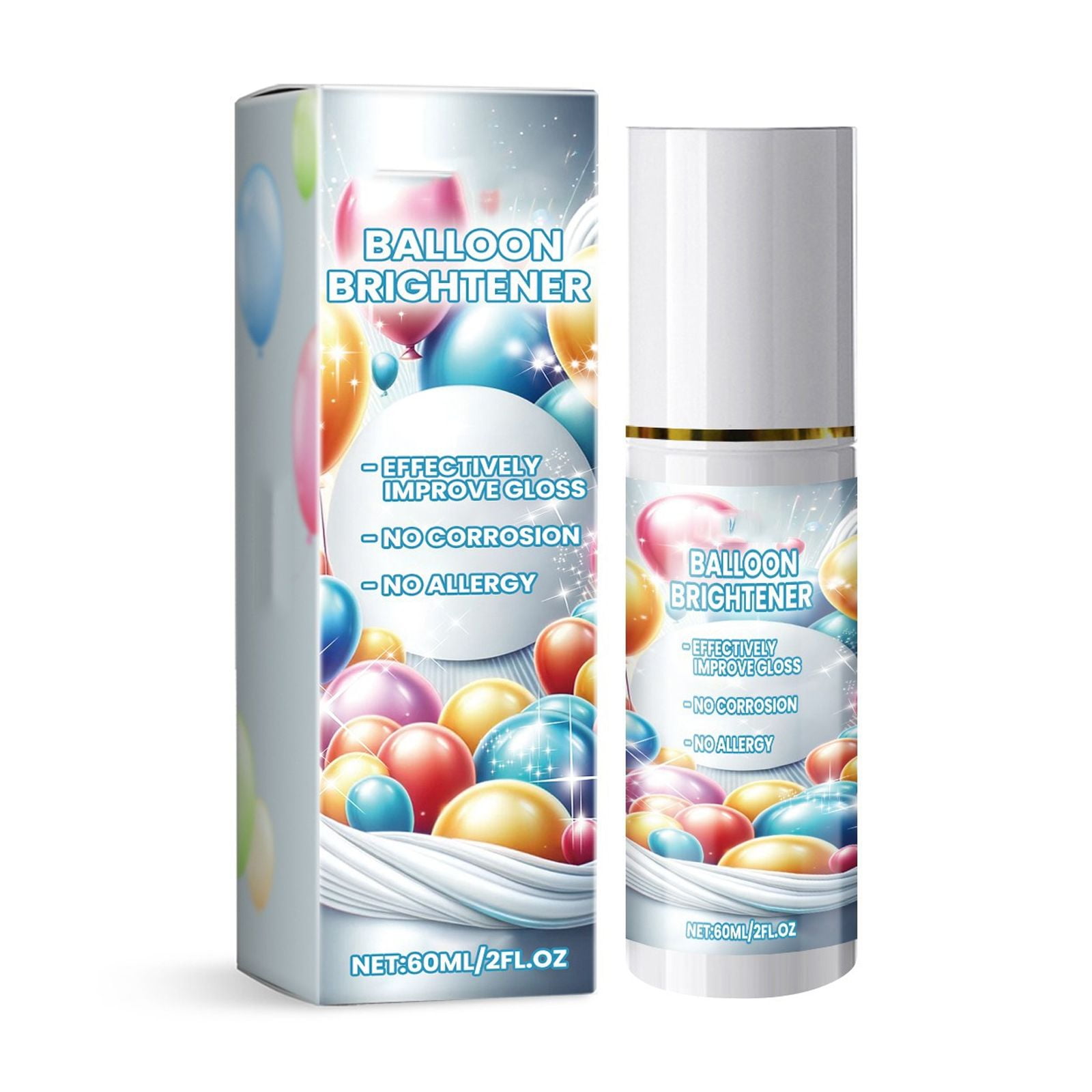 Elainilye Balloon Shine Spray, 2oz High Gloss Decorating Spray for ...