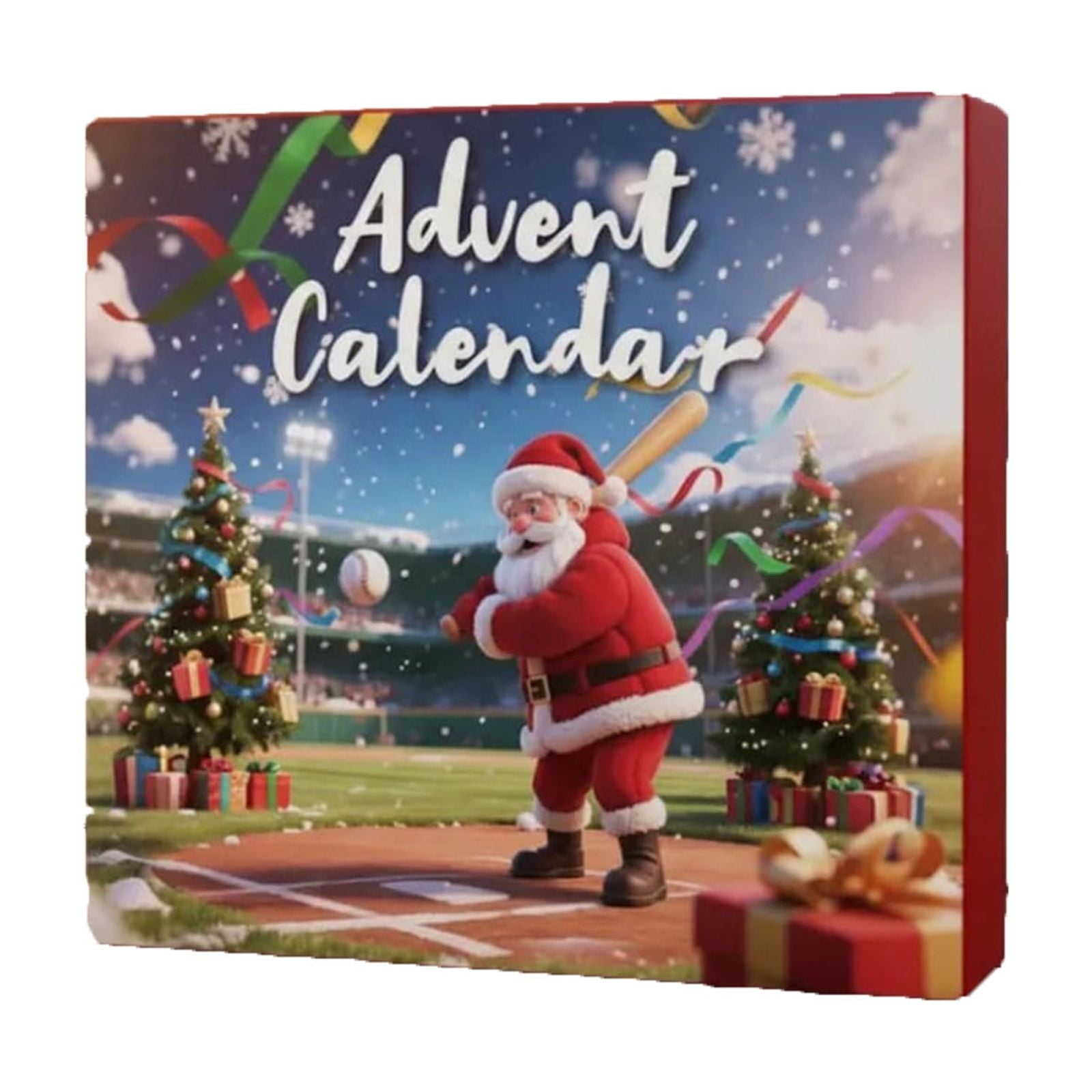 Elainilye Baseball Advent Calendar 2025, Christmas Countdown Calendar ...