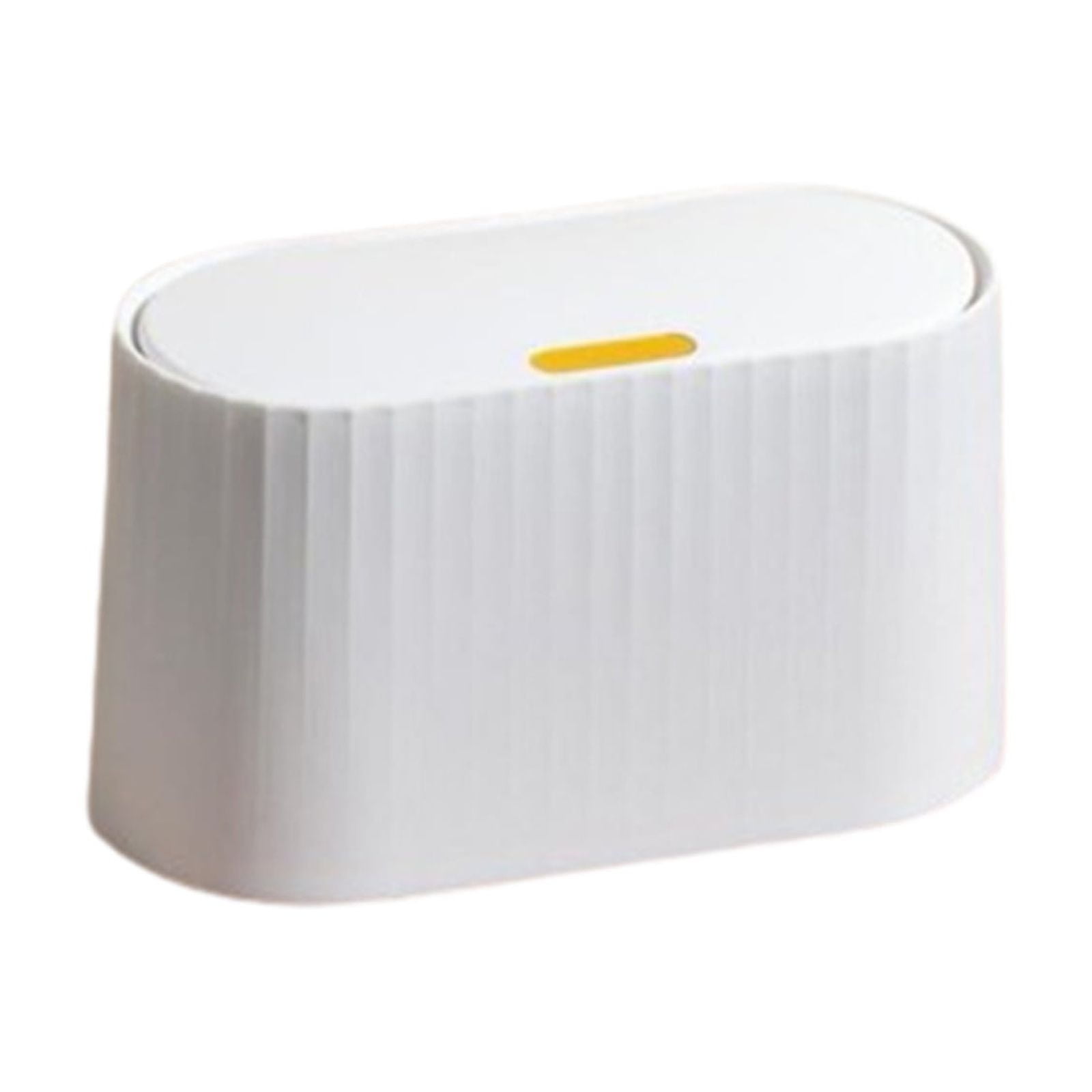 Elainilye Bathroom Trash Can, 1 Gallon Desktop Trash Can, Office ...