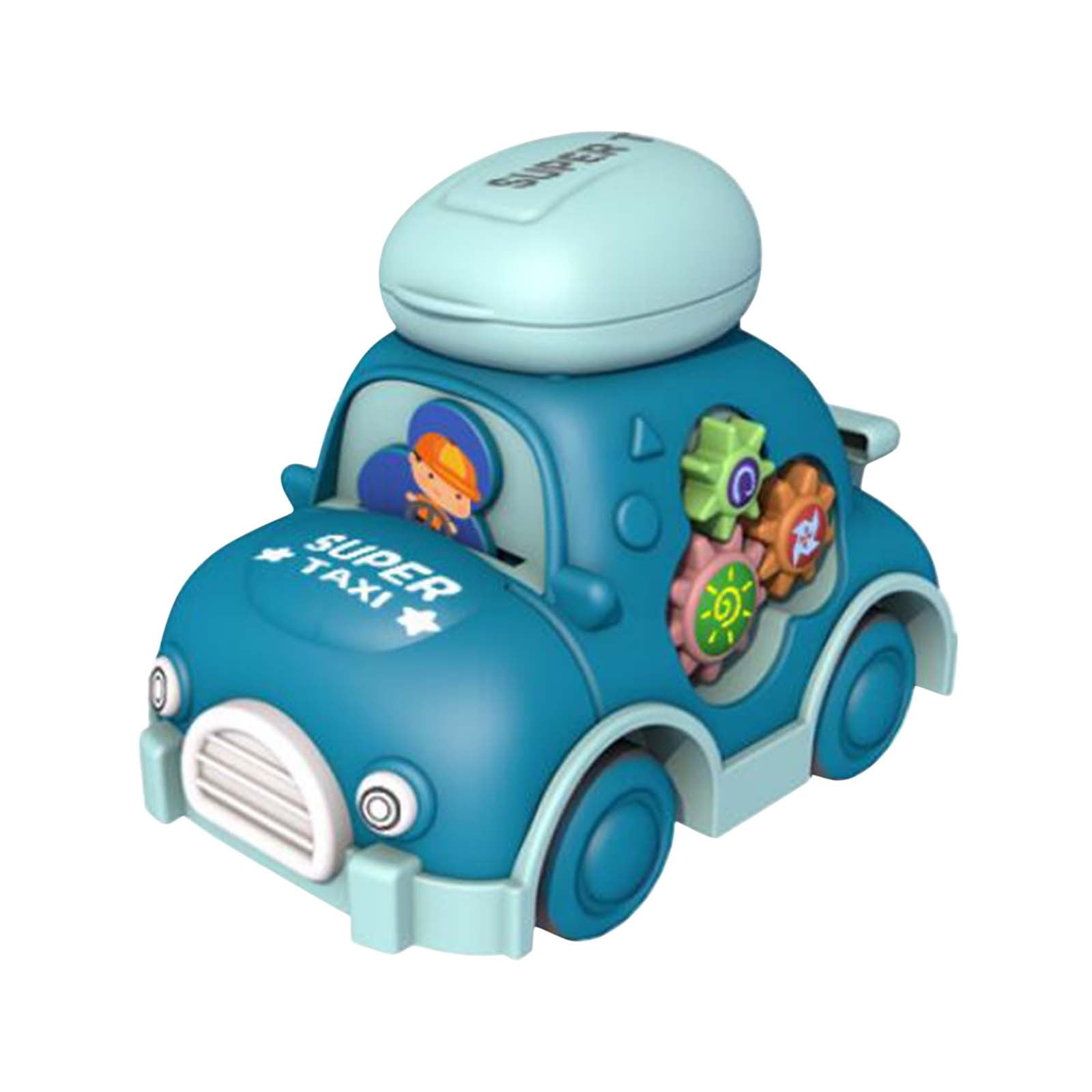 Elainilye Cartoon Inertia Baby Toy Car, Children's Toy Car for Girls ...
