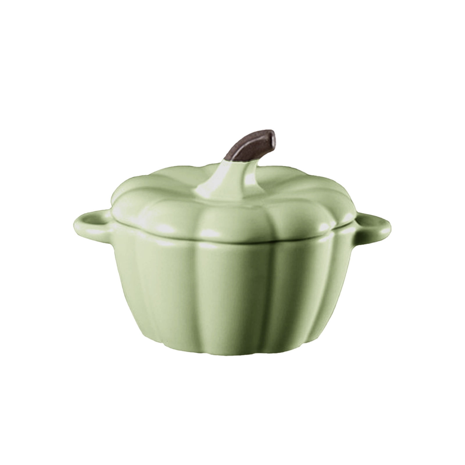 Elainilye Ceramic Pumpkin Bowl, Baking Dish, Steaming Soup Pot, Dutch ...