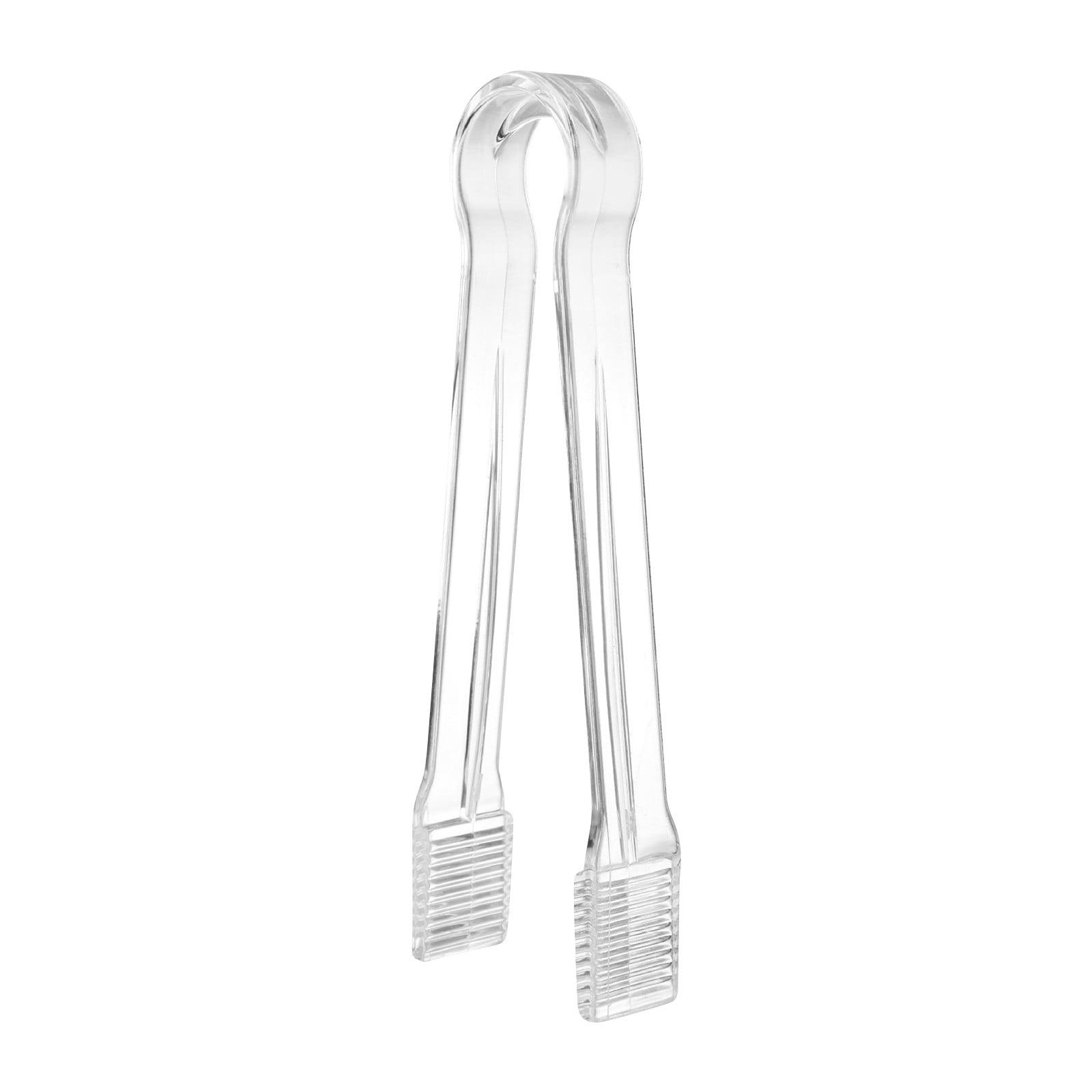 Elainilye Disposable Transparent Serving Tongs Set, Plastic Food ...