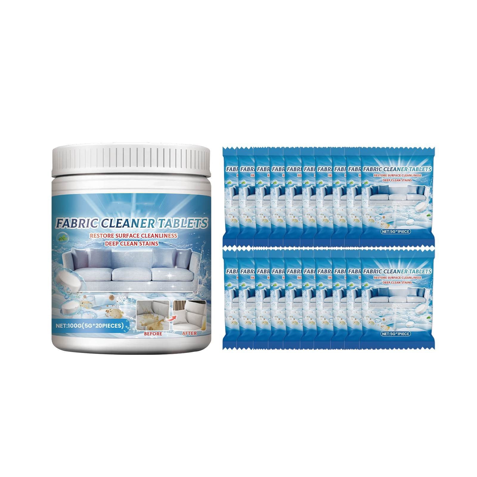 Elainilye Fabric Cleaning Tablets for Upholstery, Sofa Refresh ...